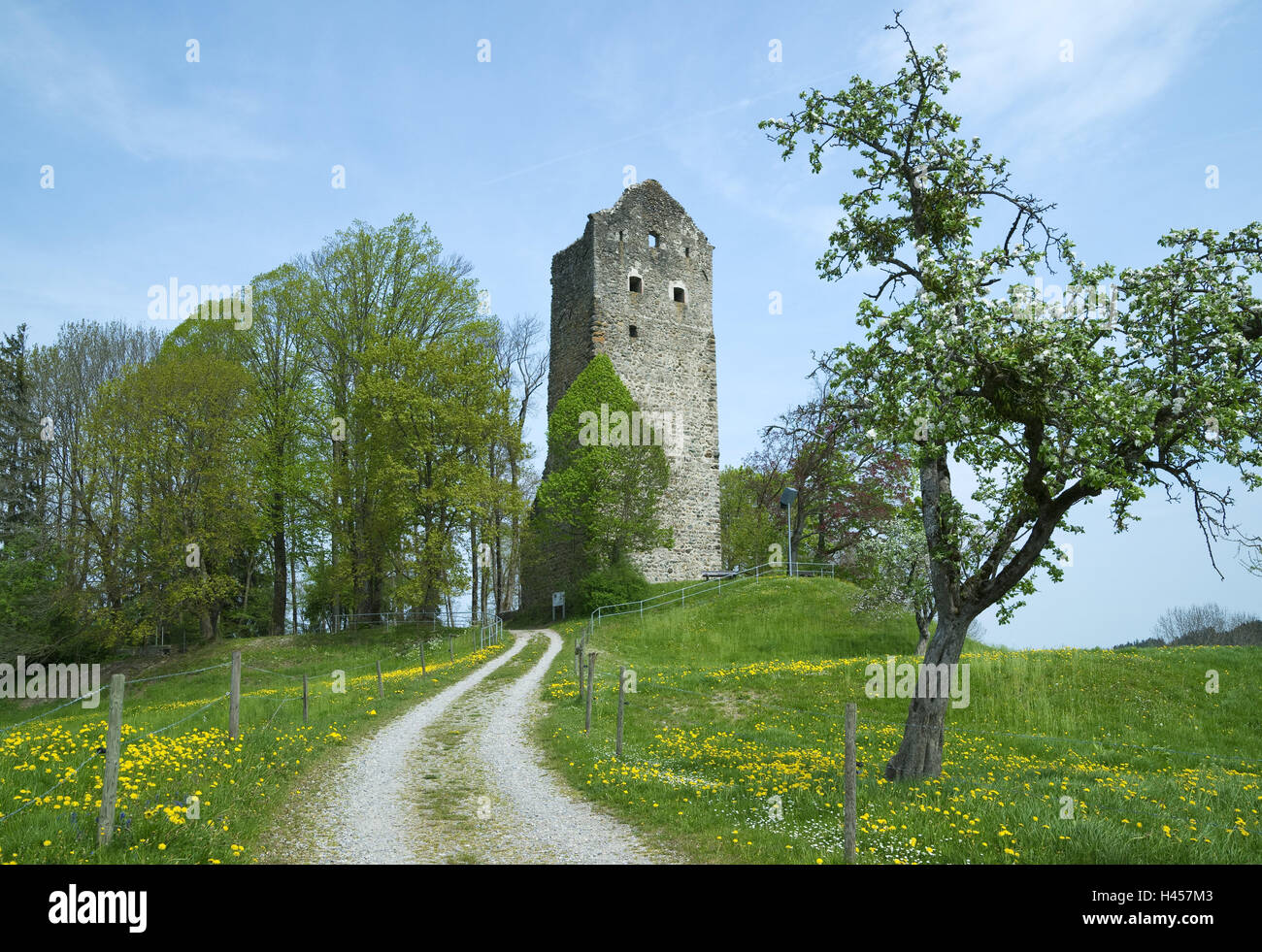 Castle ruin castle neuravens hi-res stock photography and images - Alamy
