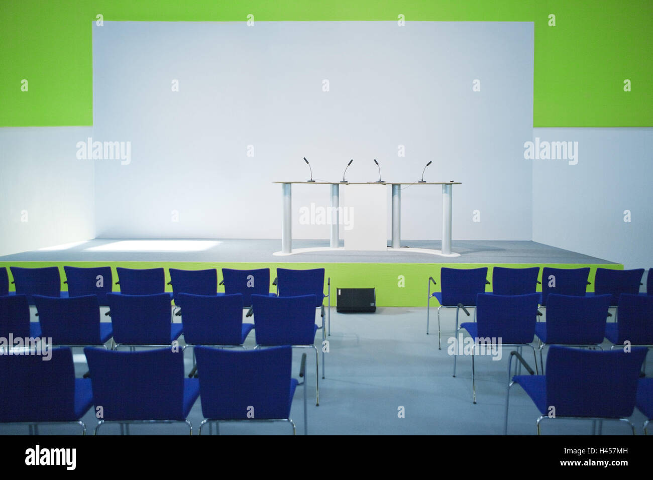 Empty talk room Stock Photo - Alamy