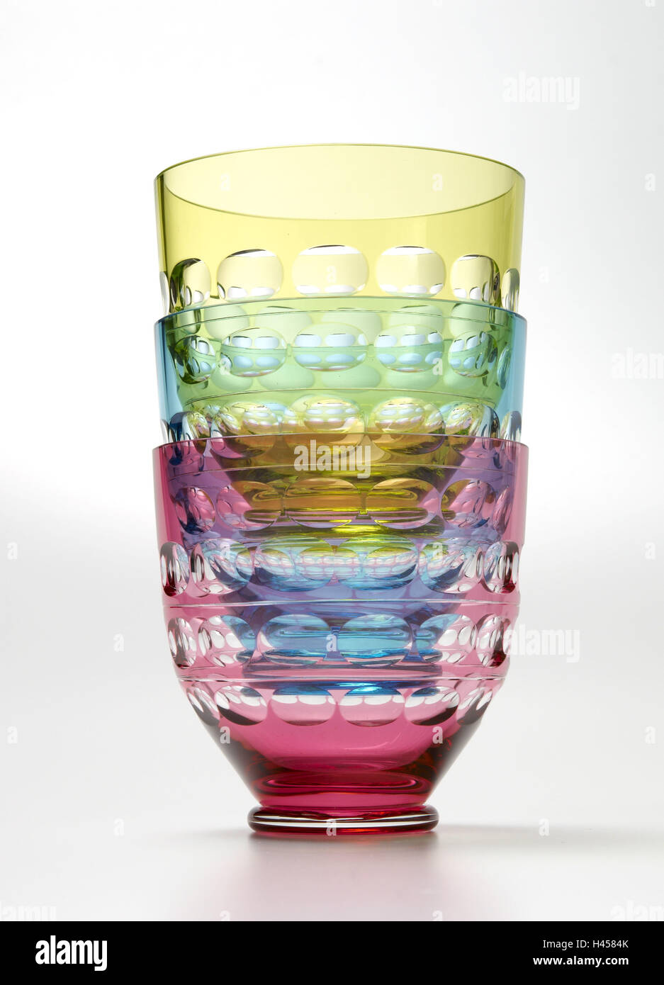 Drinking glasses stacked hi-res stock photography and images - Alamy