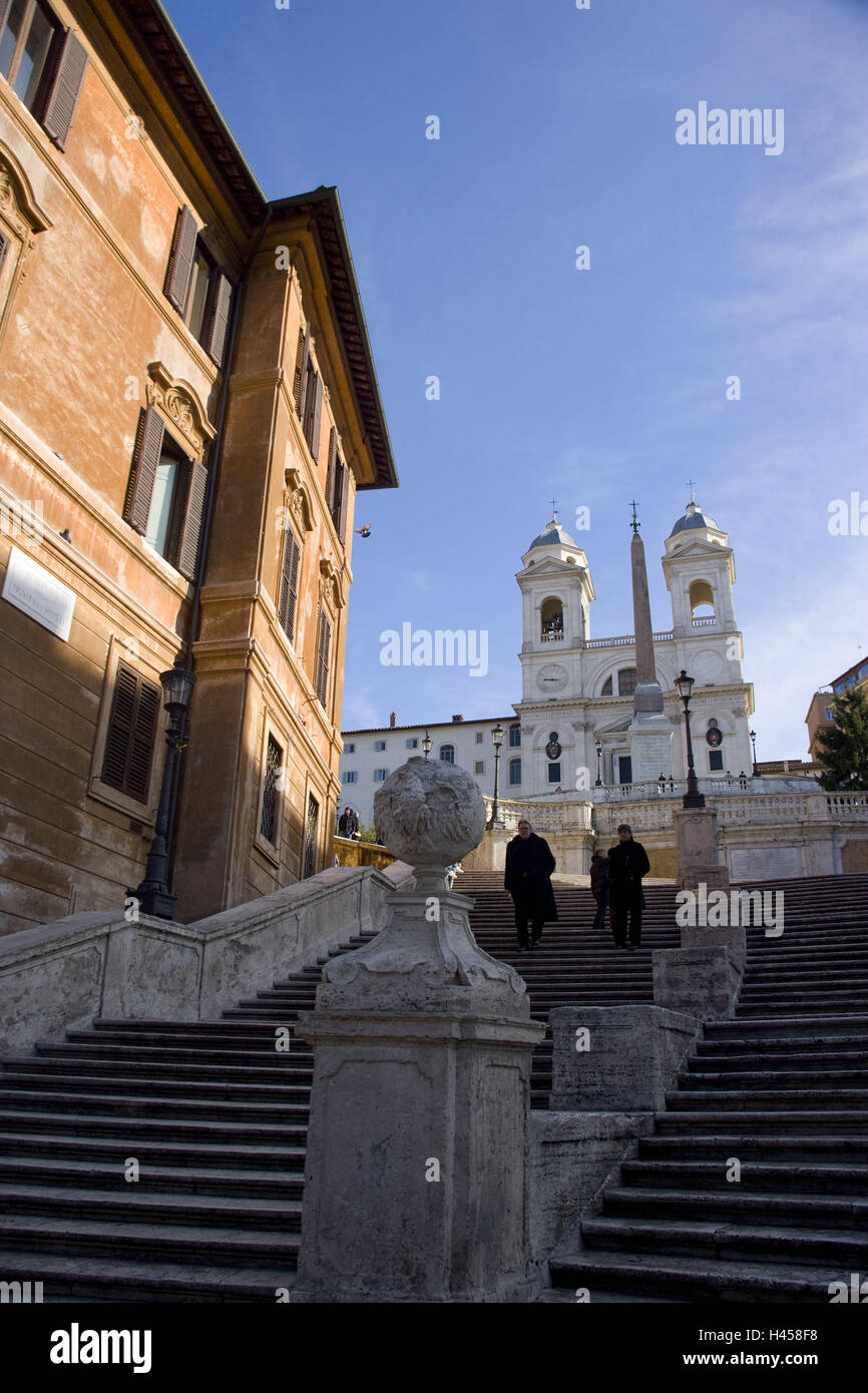 Italy unesco spanish steps hi-res stock photography and images - Alamy
