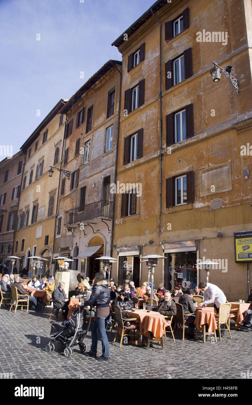 Street cafe, Piazza della Rotonda, Rome, Italy Stock Photo - Alamy