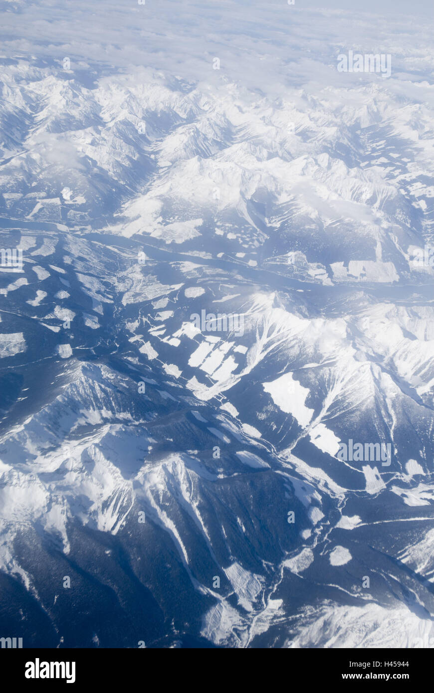 Rocky mountains aerial hi-res stock photography and images - Alamy