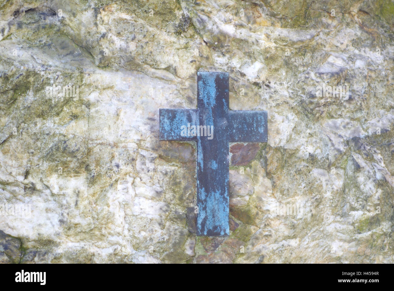 Rocks, detail, cross Stock Photo - Alamy