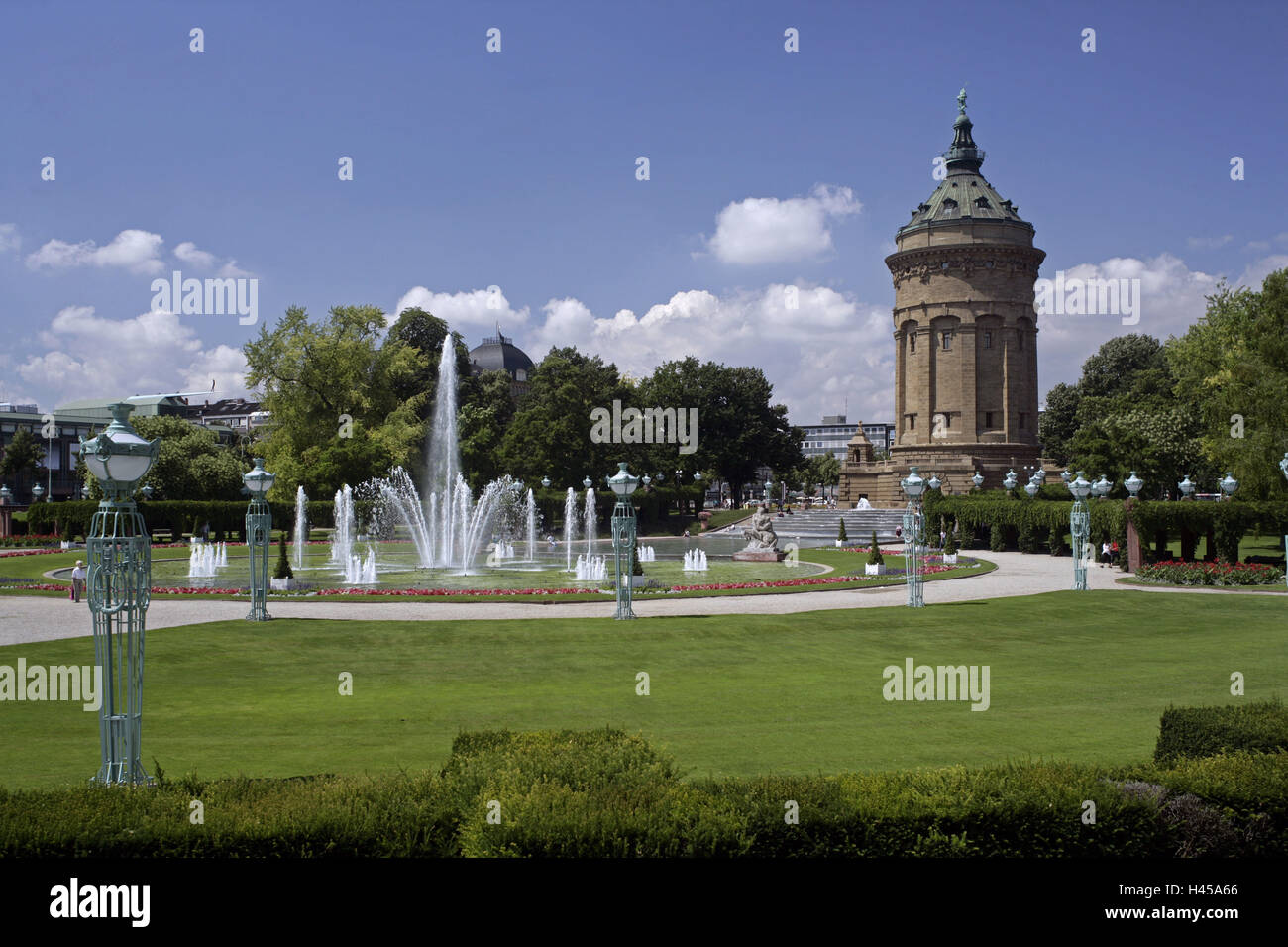 Mannheim germany tower hi-res stock photography and images - Alamy