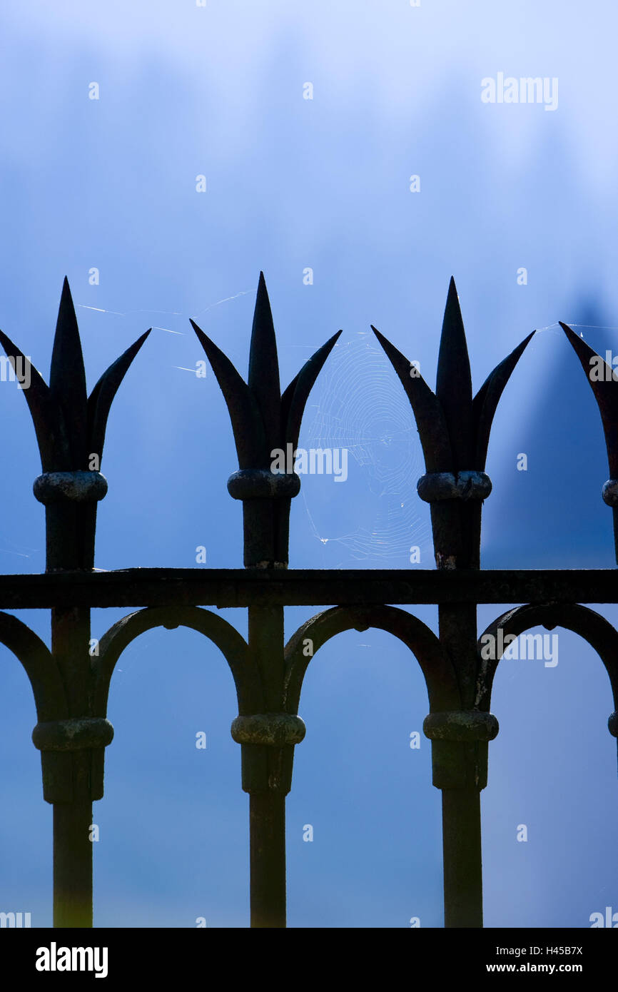 Wrought iron cobweb hi-res stock photography and images - Alamy
