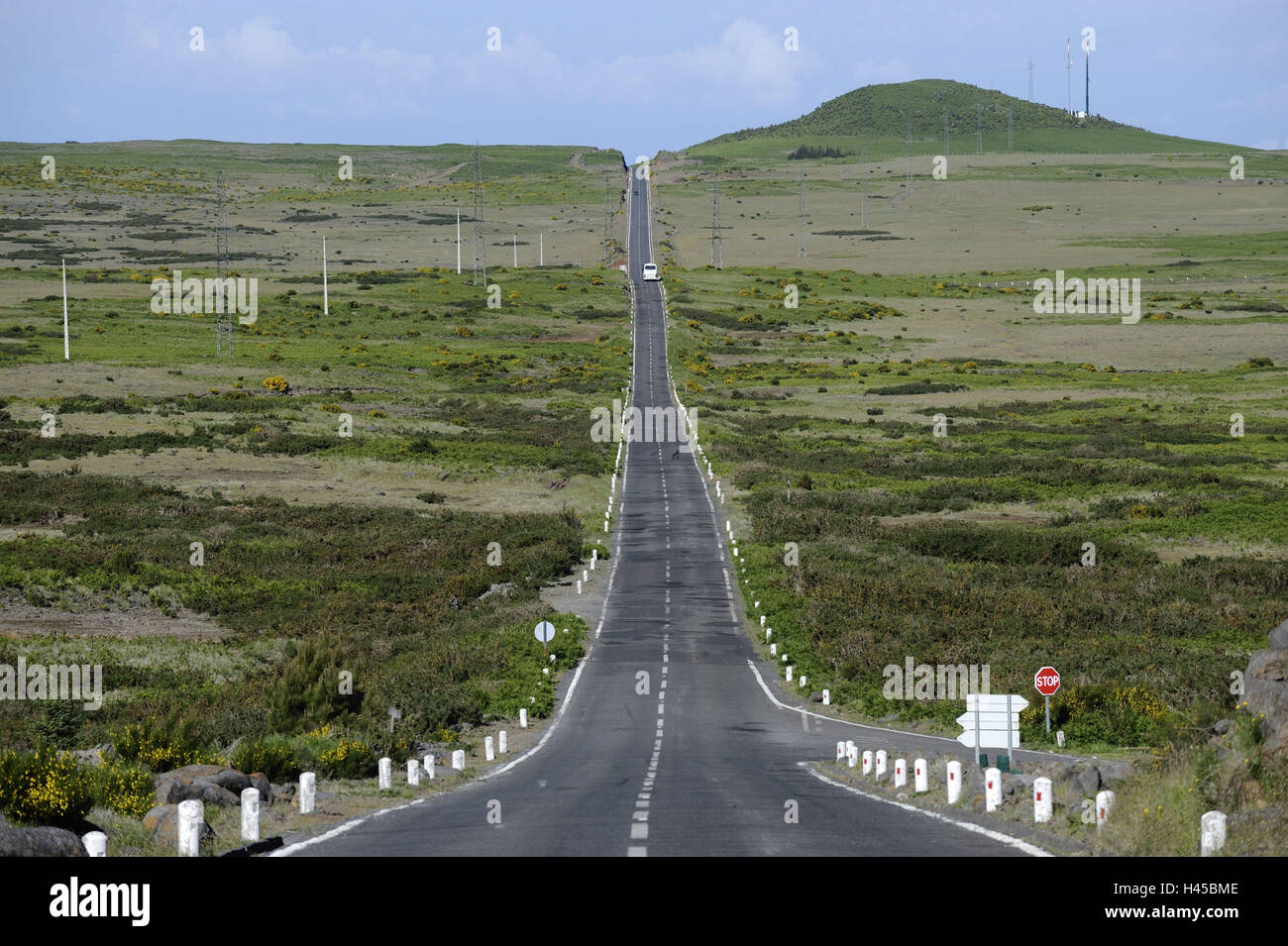 Portugal, island Madeira, Paul there Serra, country road Stock Photo ...