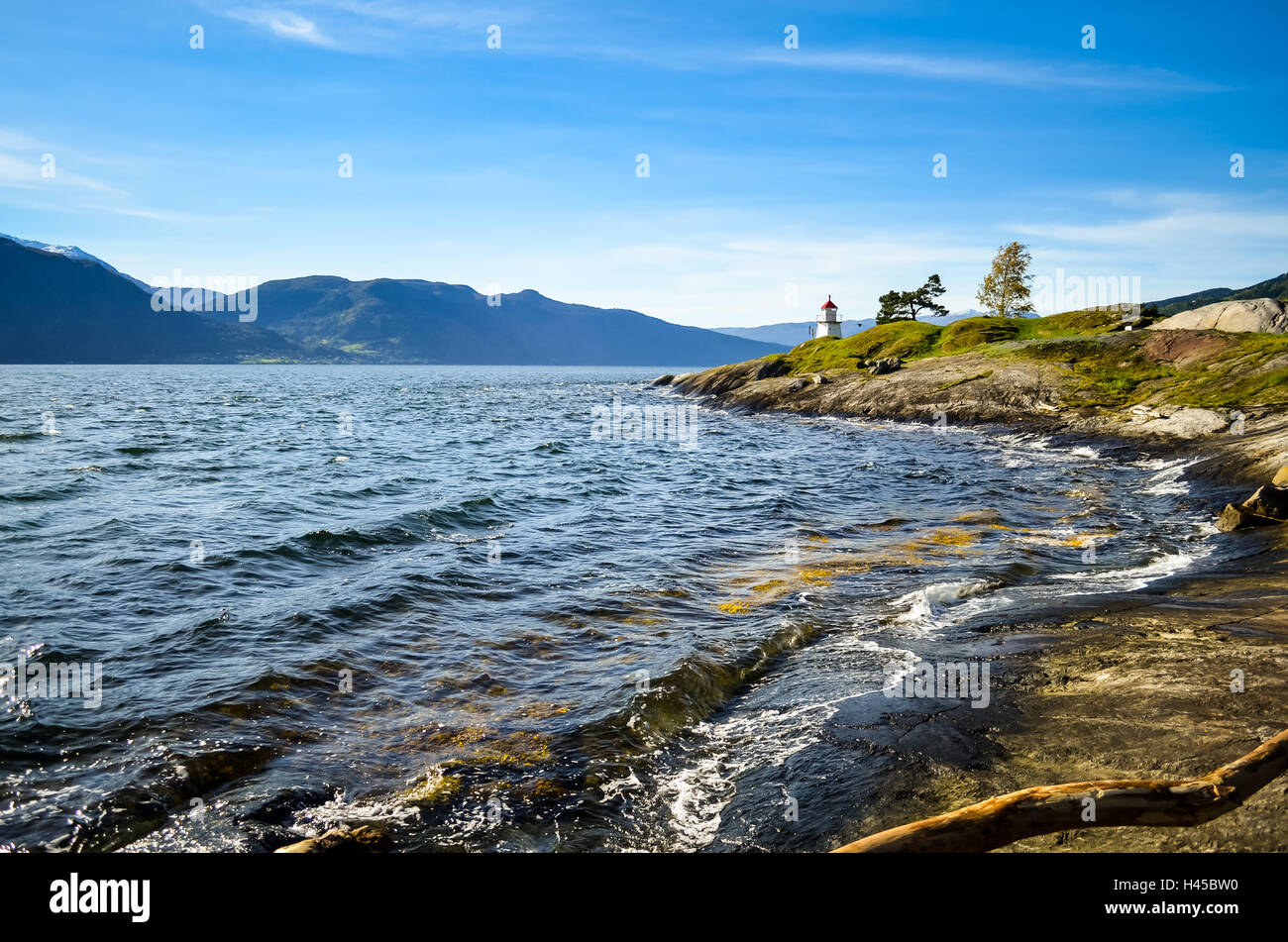 Small green lighthouse in hi-res stock photography and images - Alamy