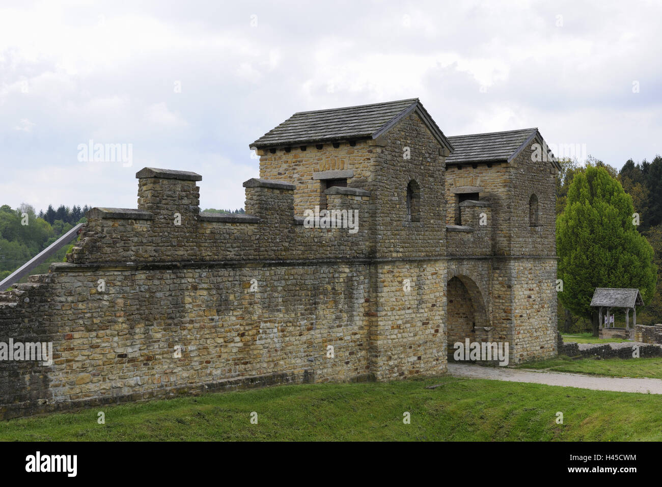Germany, Baden-Wurttemberg, home Welz, fort home Welz Stock Photo - Alamy
