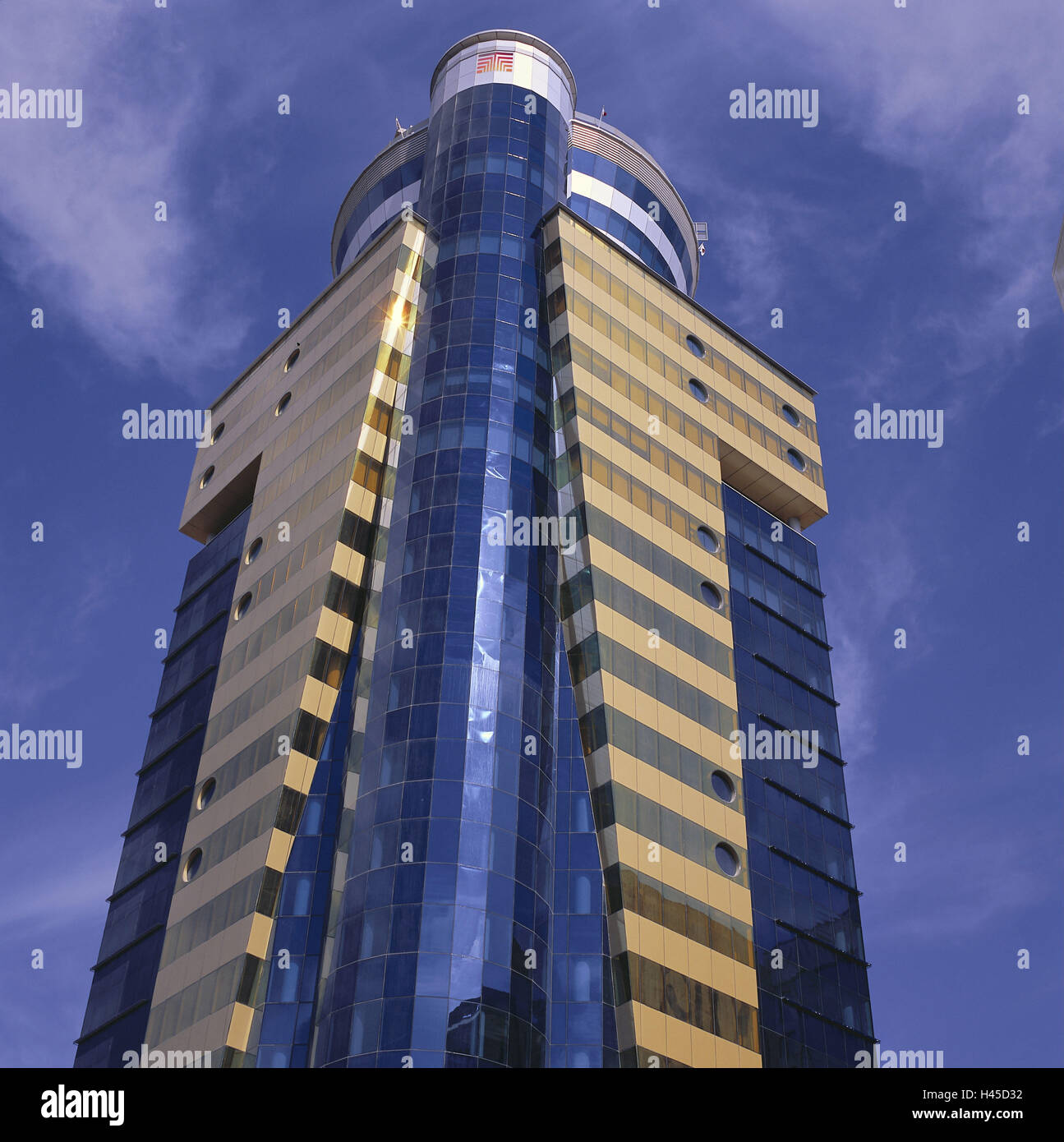 Bahrain, island Manamah, Manama, trust Tower, detail, island state ...