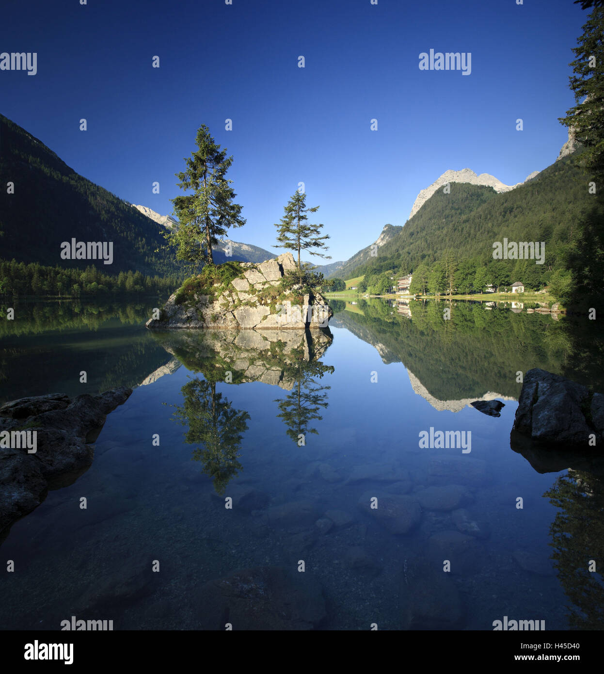 Hintersee lake berchtesgaden national hi-res stock photography and ...