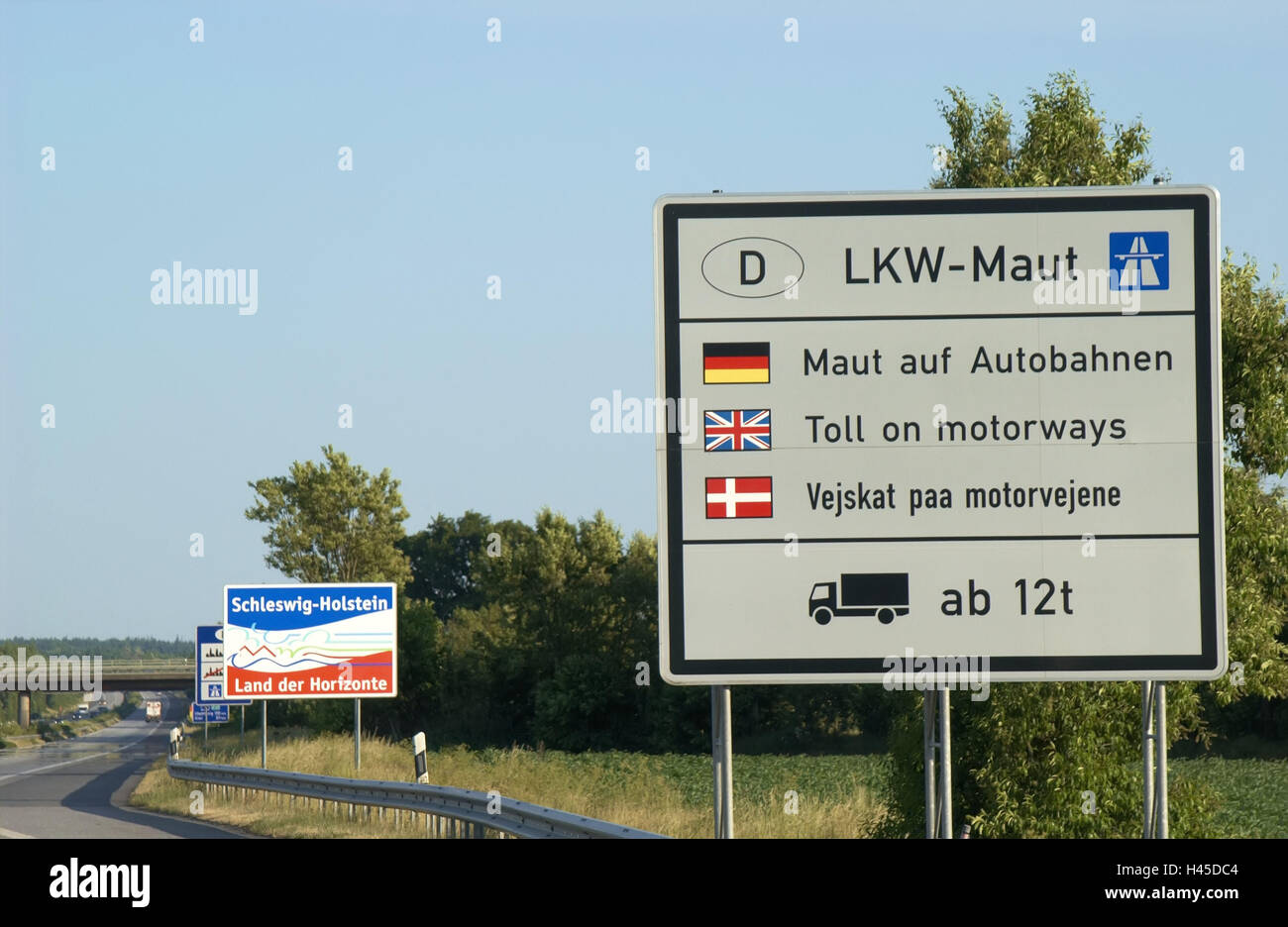 Toll information hi-res stock photography and images - Alamy