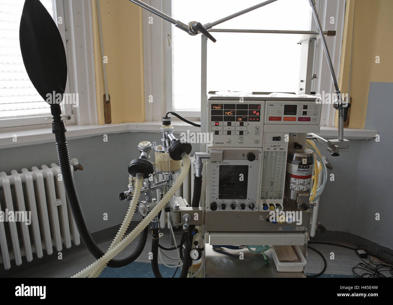 Hospital, anaesthesia device, detail, medicine, clinic, intensive ...