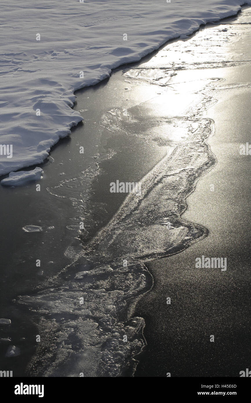 Arctic ocean, pack ice, only editorially, Mau Reportage, expedition ...