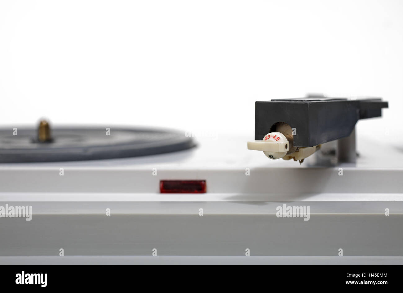 Record player, pick-up arm, medium close-up Stock Photo - Alamy
