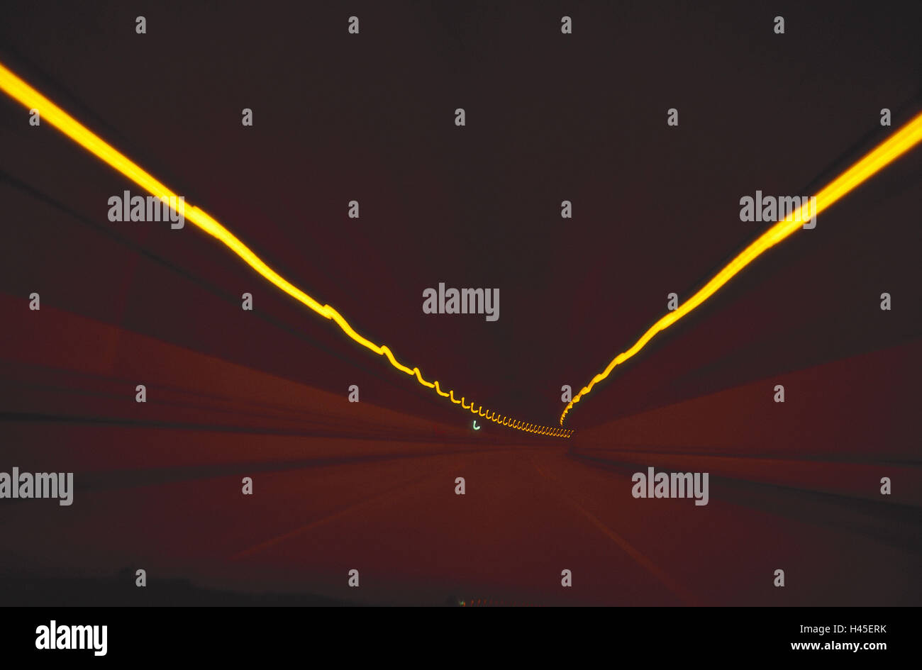 Yellow Tunnel High Resolution Stock Photography and Images - Alamy