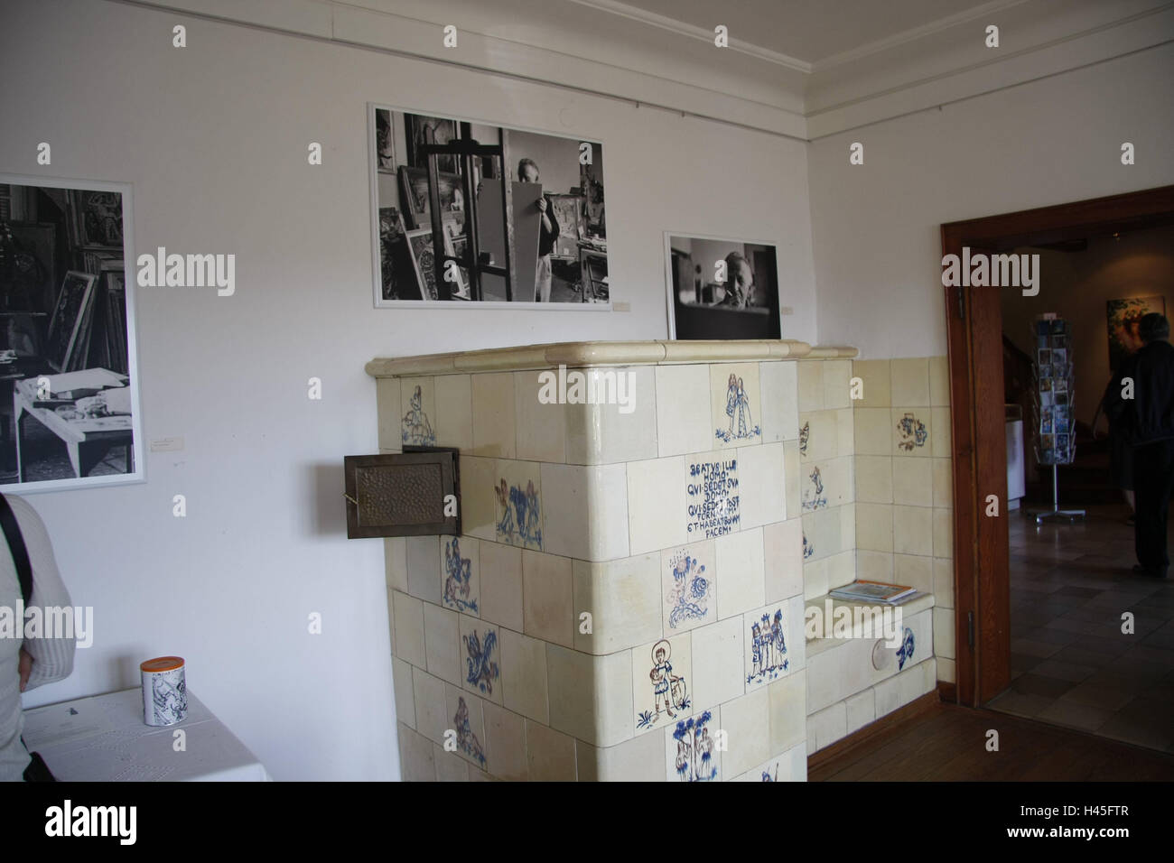 Germany, Baden-Wurttemberg, Hemmenhofen, Otto Dix house, museum, tiled ...