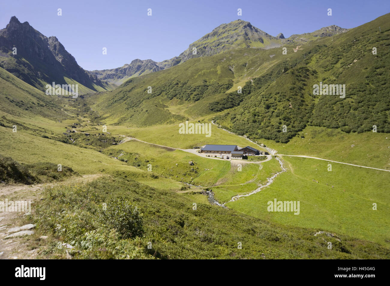 Austria, Montafon, mountain landscape, alp, nightmares Nova Stock Photo ...