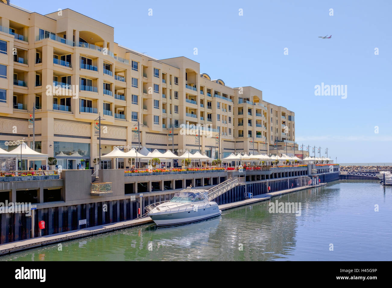The marina at Glenelg, South Australia's most popular seaside ...