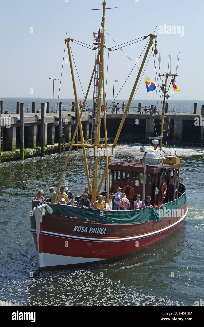 Germany, Schleswig-Holstein, island Sylt, List, harbour, promenade ...
