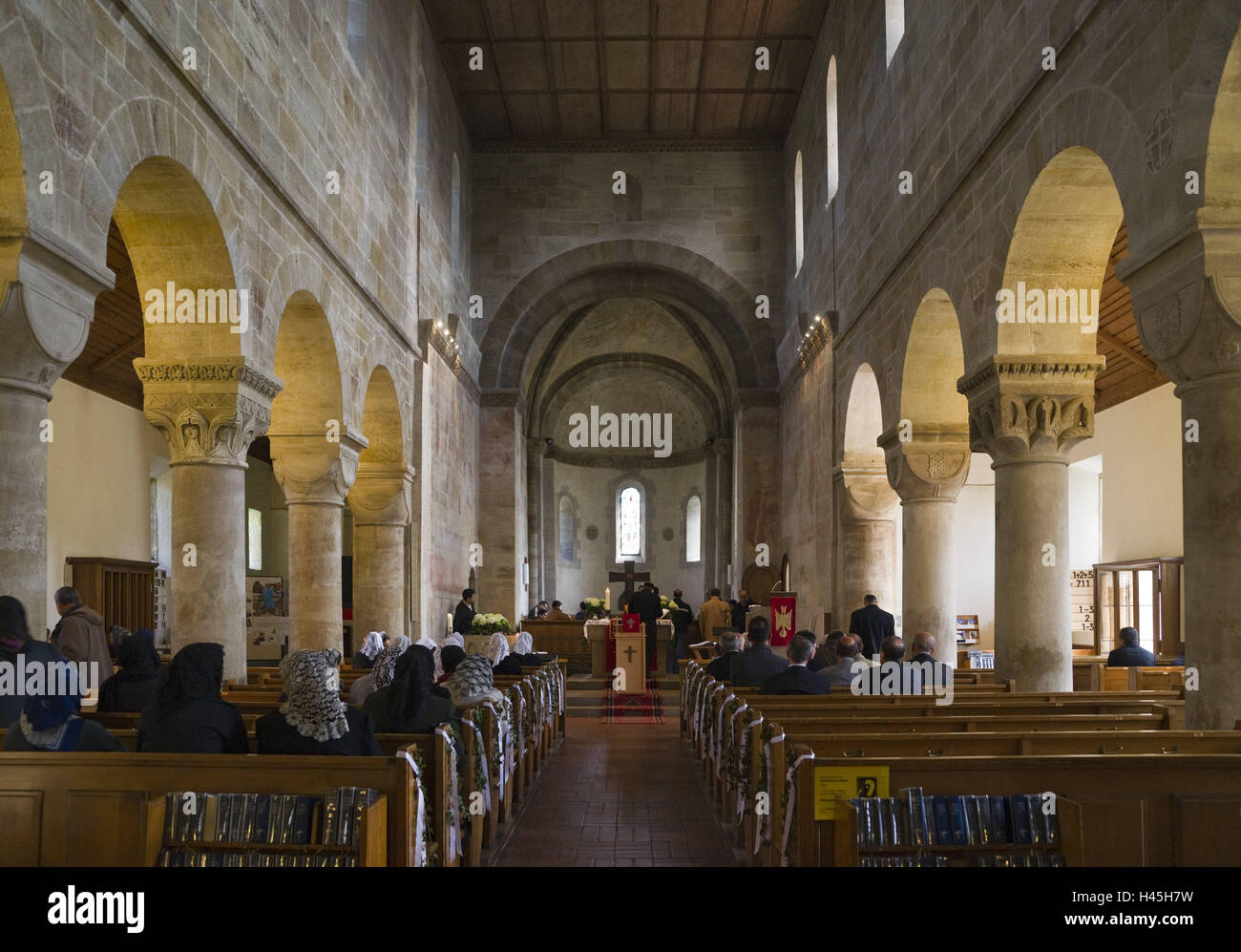 Germany, Baden-Wurttemberg, Göppingen-Faurndau, collegiate church ...