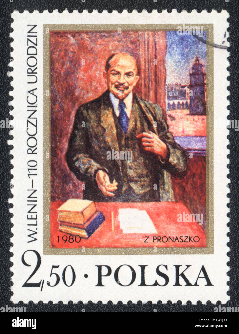 Portrait lenin stamp hi-res stock photography and images - Alamy
