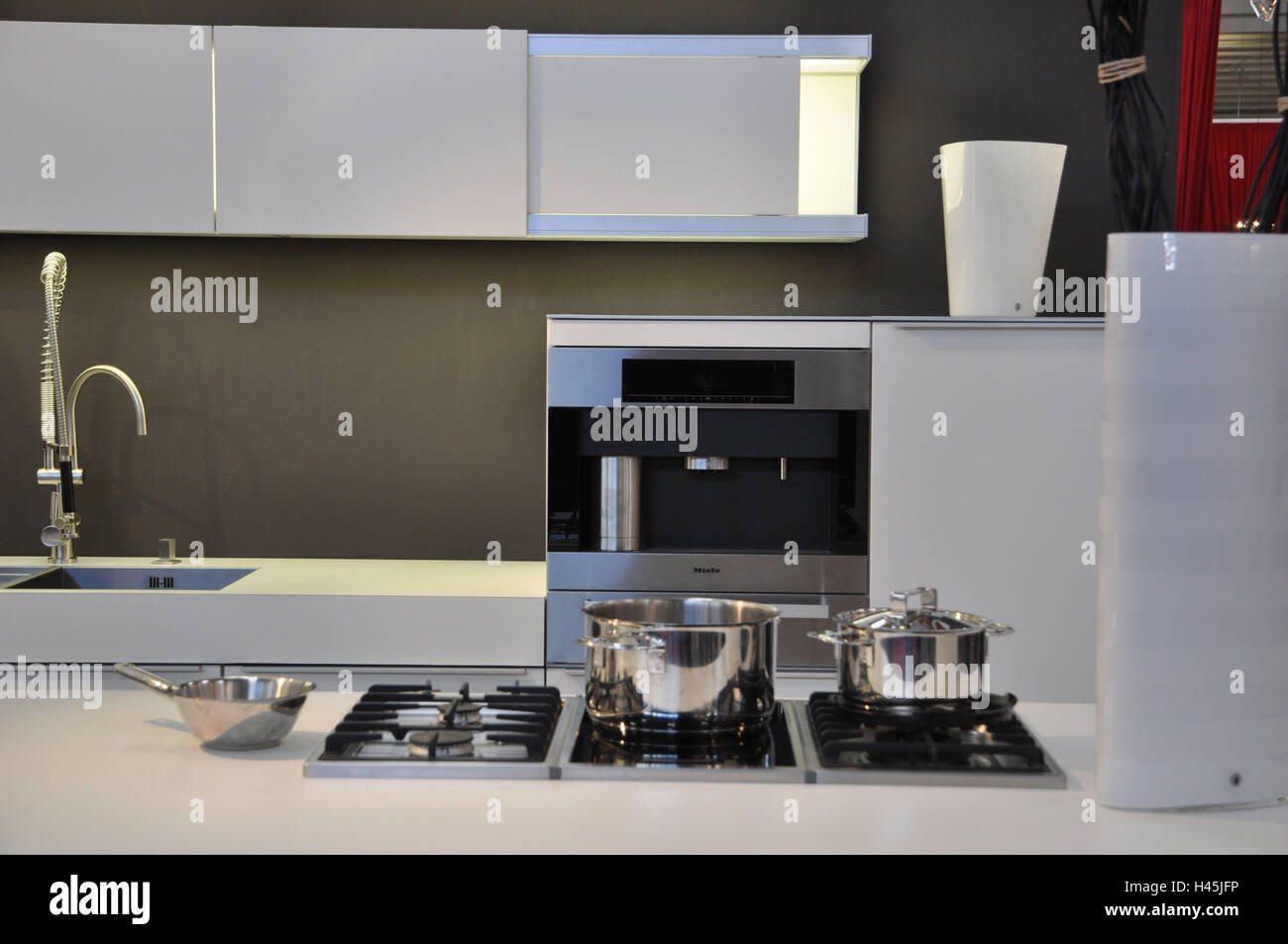 Exhibit, sample cuisine, sideboard, detail Stock Photo - Alamy