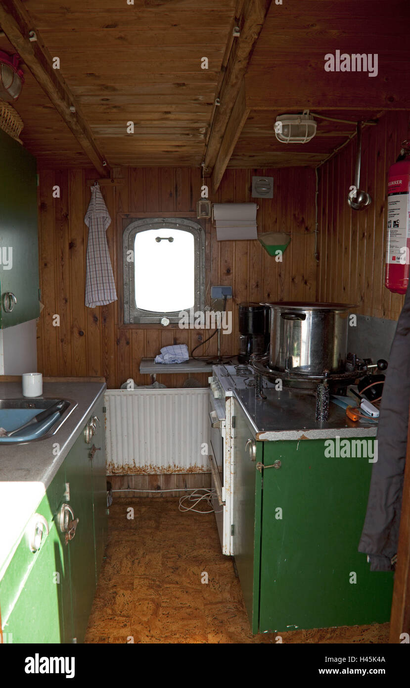 Galley and small boat hi-res stock photography and images - Alamy