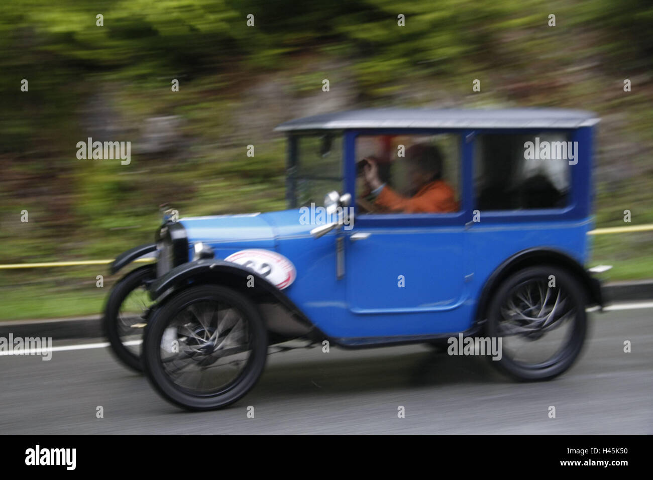 Boiler mountain race, old-timer car, Dixi DA1, mountain passage ...