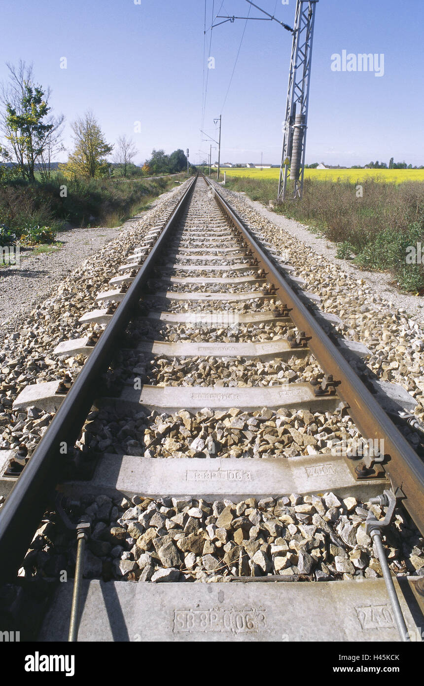 Tracks tracks construction hi-res stock photography and images - Alamy