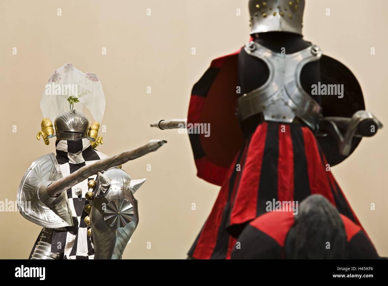 Austria, Vienna, Hofburg, knight, lance, tournament Stock Photo - Alamy