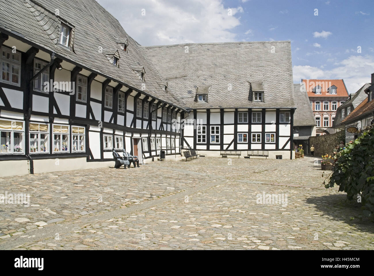 Germany, Lower Saxony, Harz, Goslar, hospital 'big holy cross', inner ...