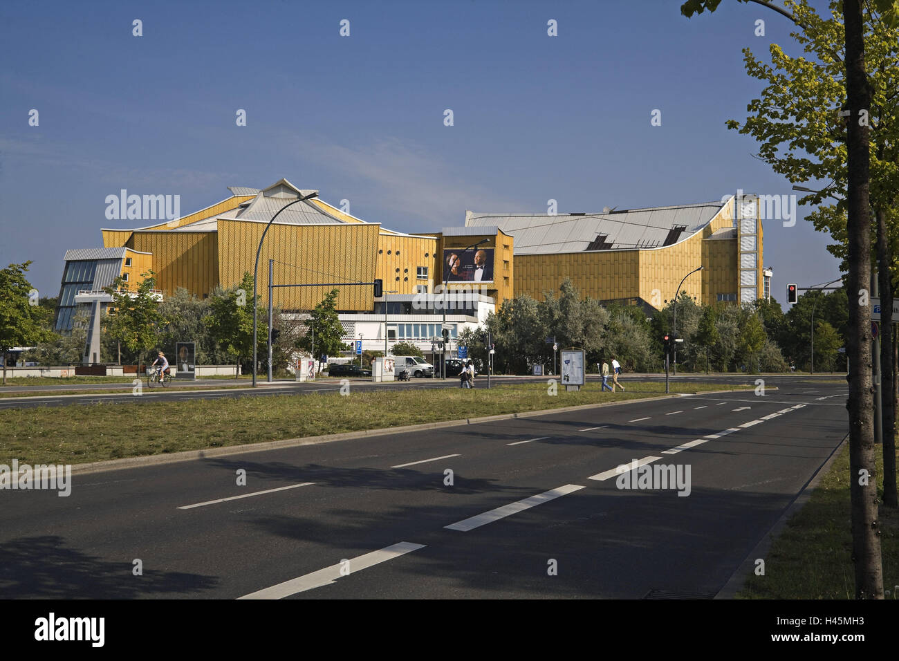 Germany, Berlin, philharmonic concert hall, town, capital, destination ...