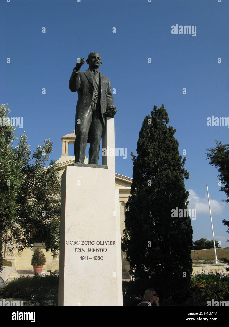 Statue gorg borg olivier hi-res stock photography and images - Alamy