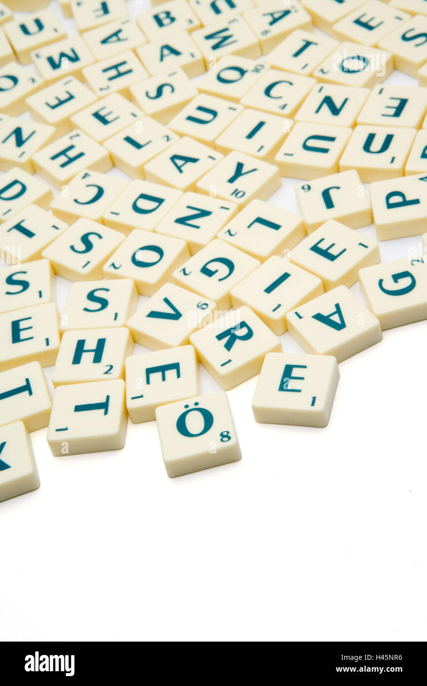 Scrabble letters alphabet hi-res stock photography and images - Alamy