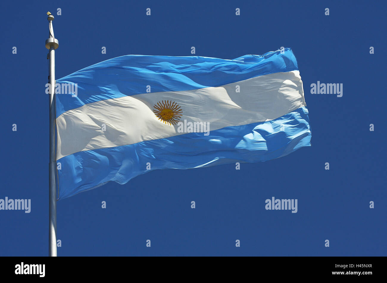 Argentina, national flag Stock Photo - Alamy