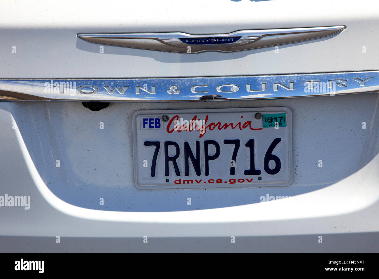 Car number plate, USA Stock Photo - Alamy