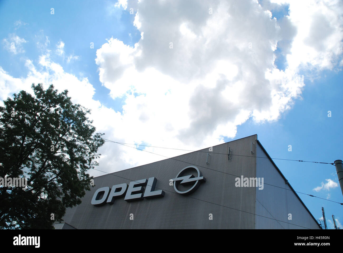 Germany, North Rhine-Westphalia, Bochum, Opel car factory, company ...