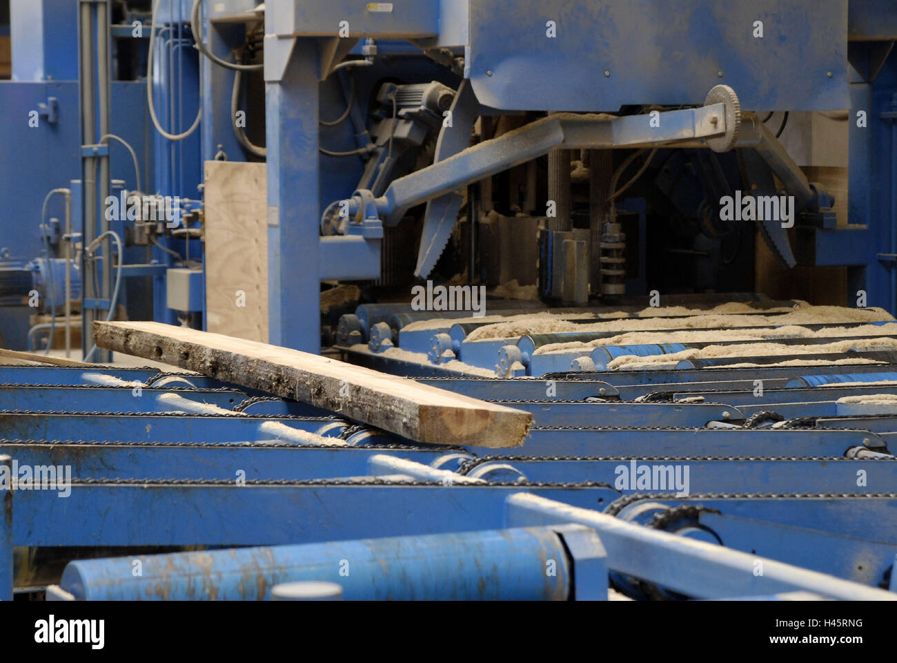 Saw mill, saw gate Stock Photo - Alamy