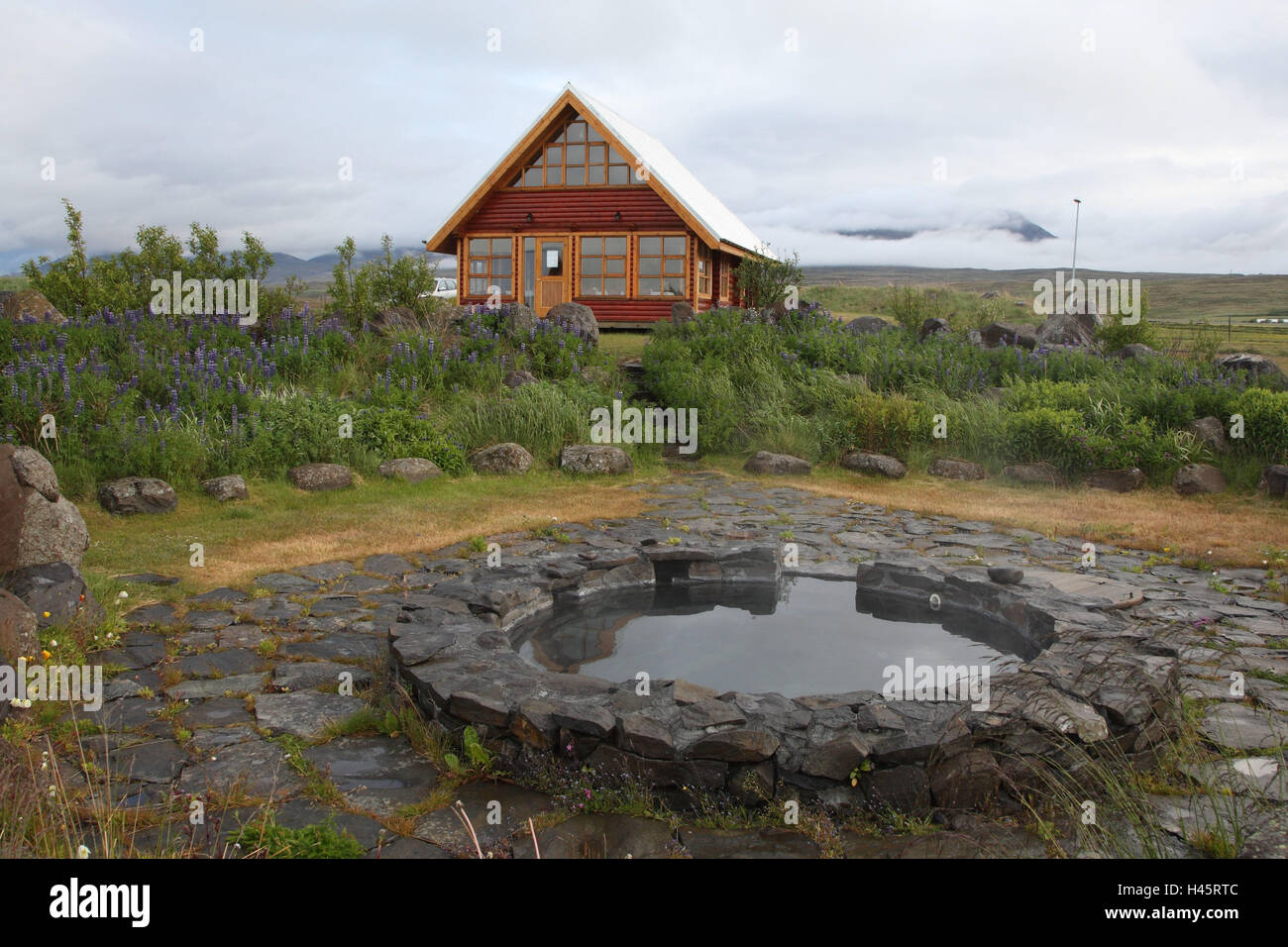 Iceland hot pool hi-res stock photography and images - Alamy