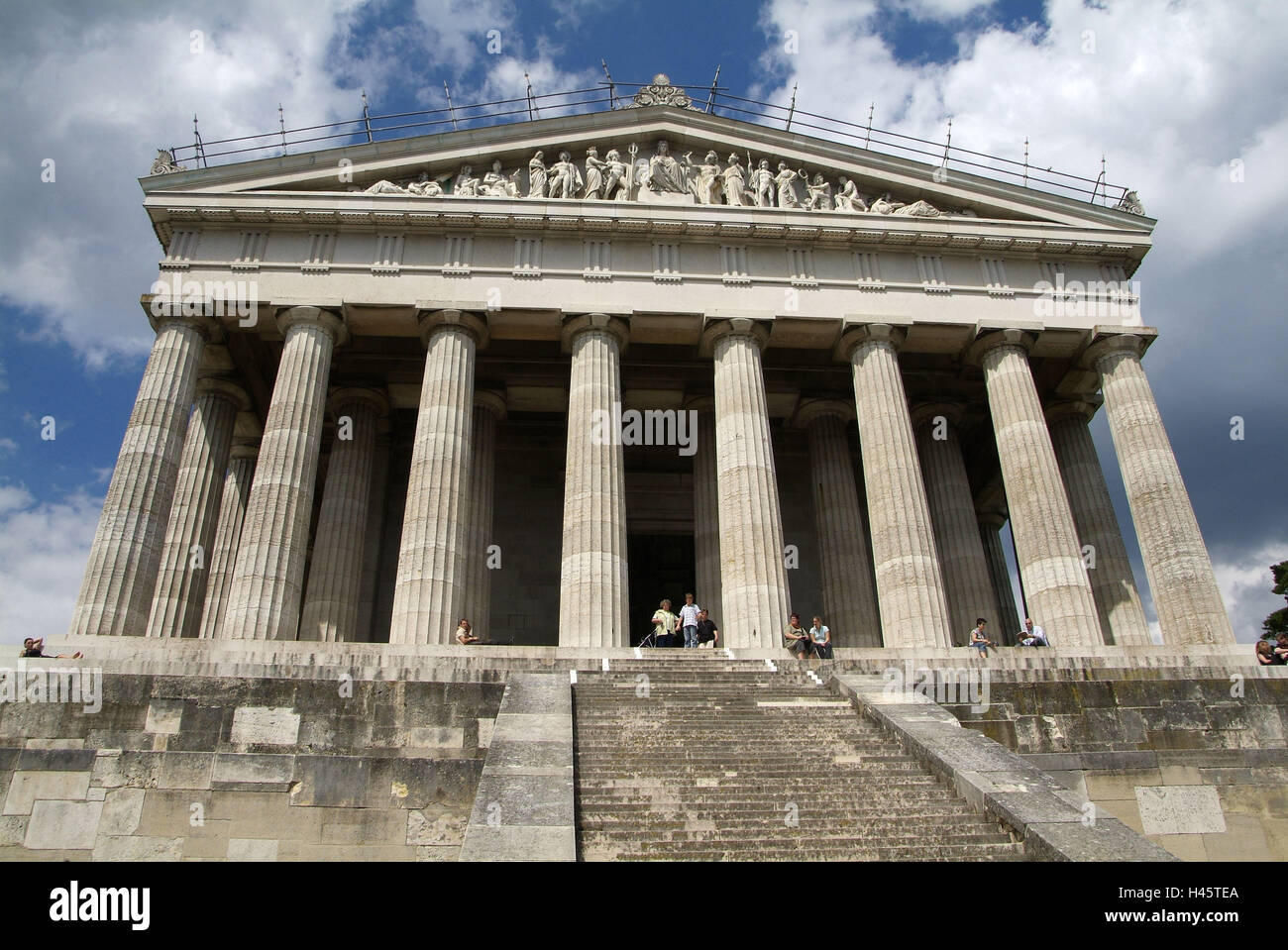 Germany, Bavaria, Upper Palatinate, Danube valley, Valhalla, Donaustauf ...
