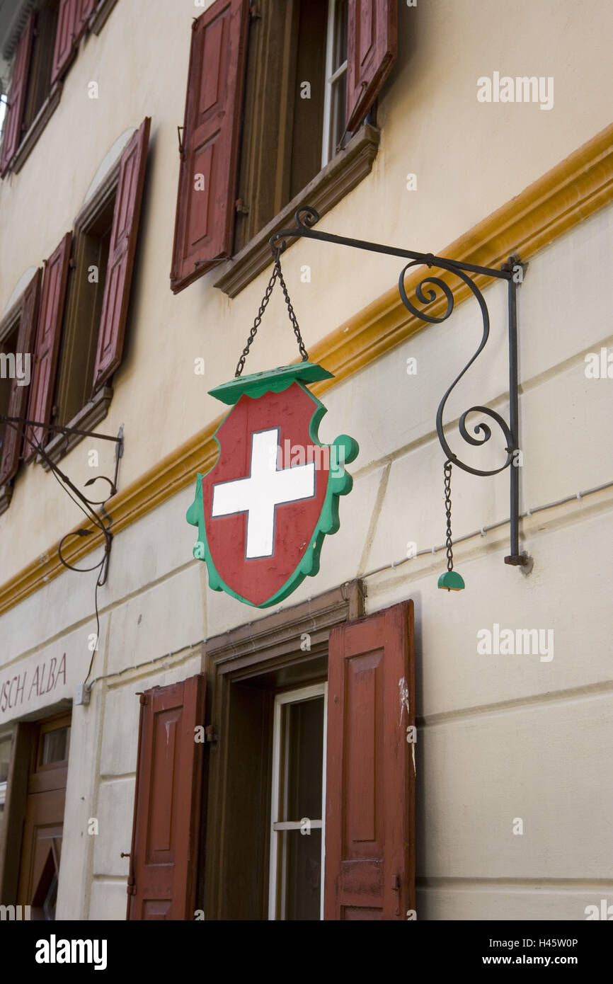 Graubunden swiss flag hi-res stock photography and images - Alamy