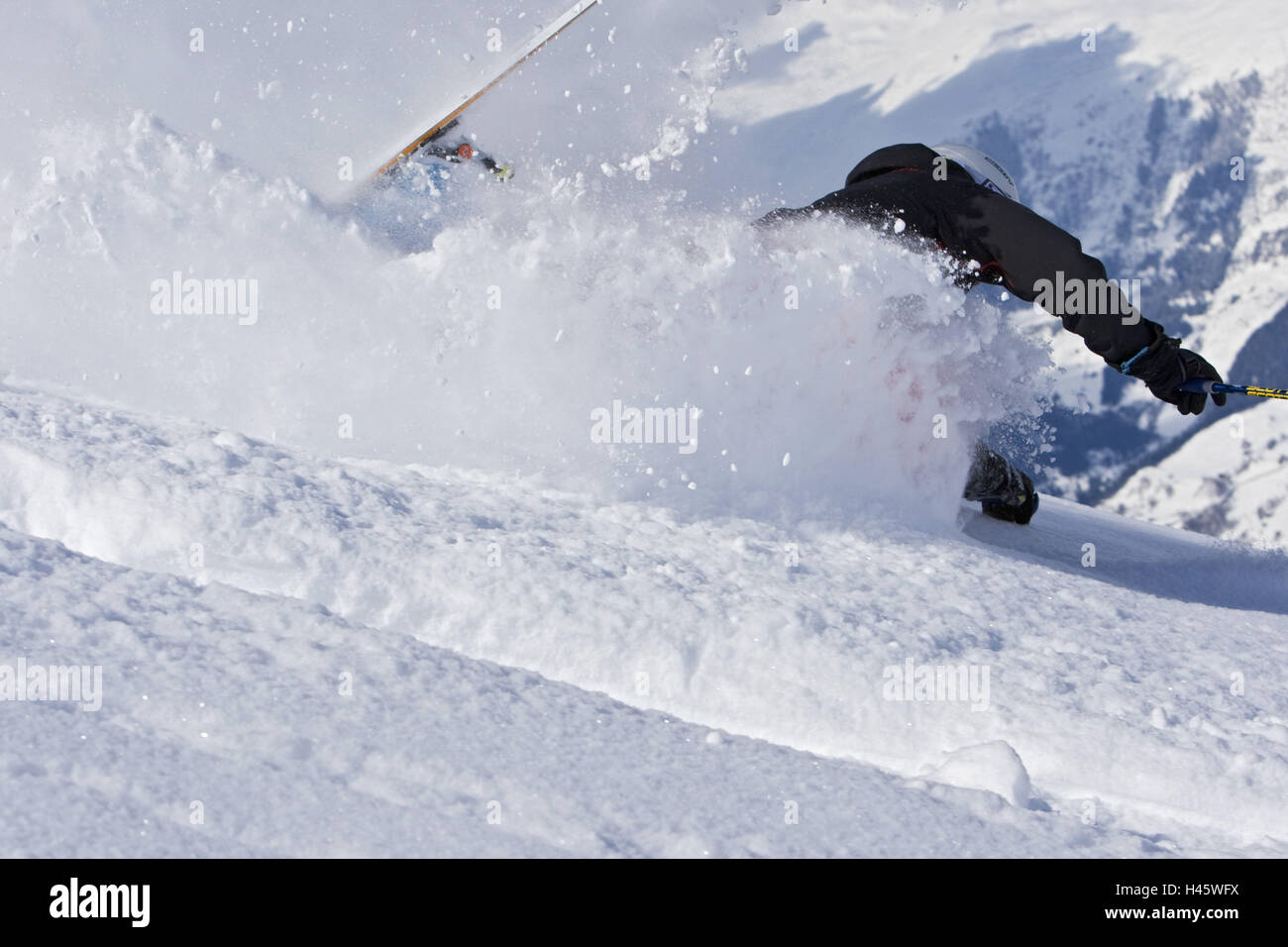 Skiing accident switzerland hi-res stock photography and images - Alamy