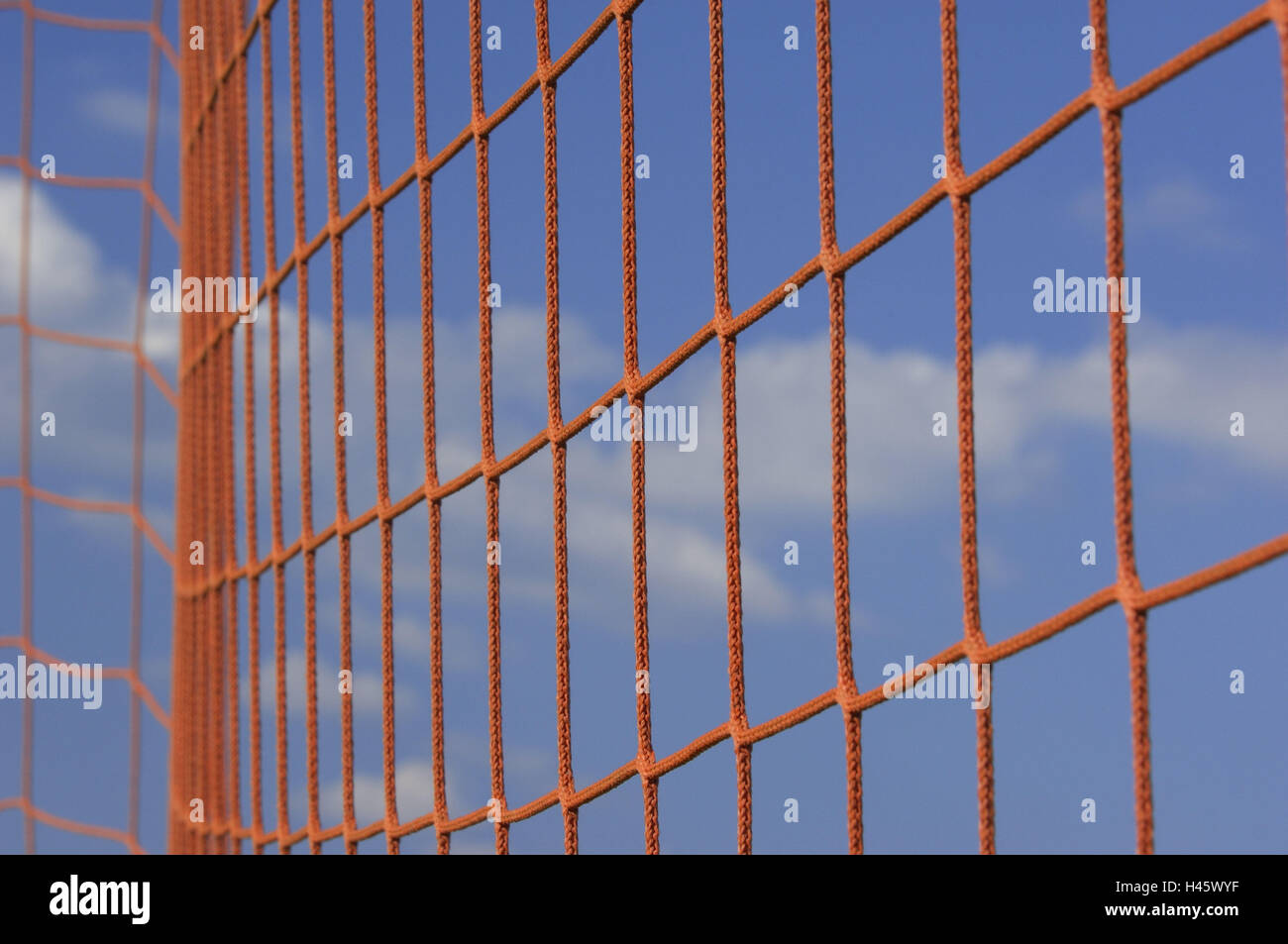 Football in the network hi-res stock photography and images - Alamy