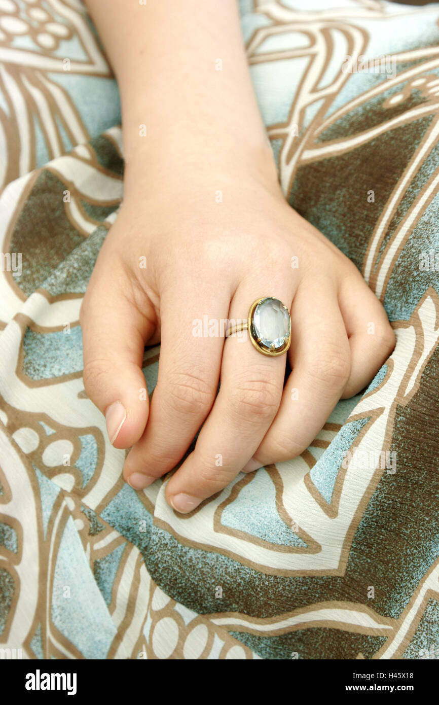 Child hand, ring, detail Stock Photo - Alamy