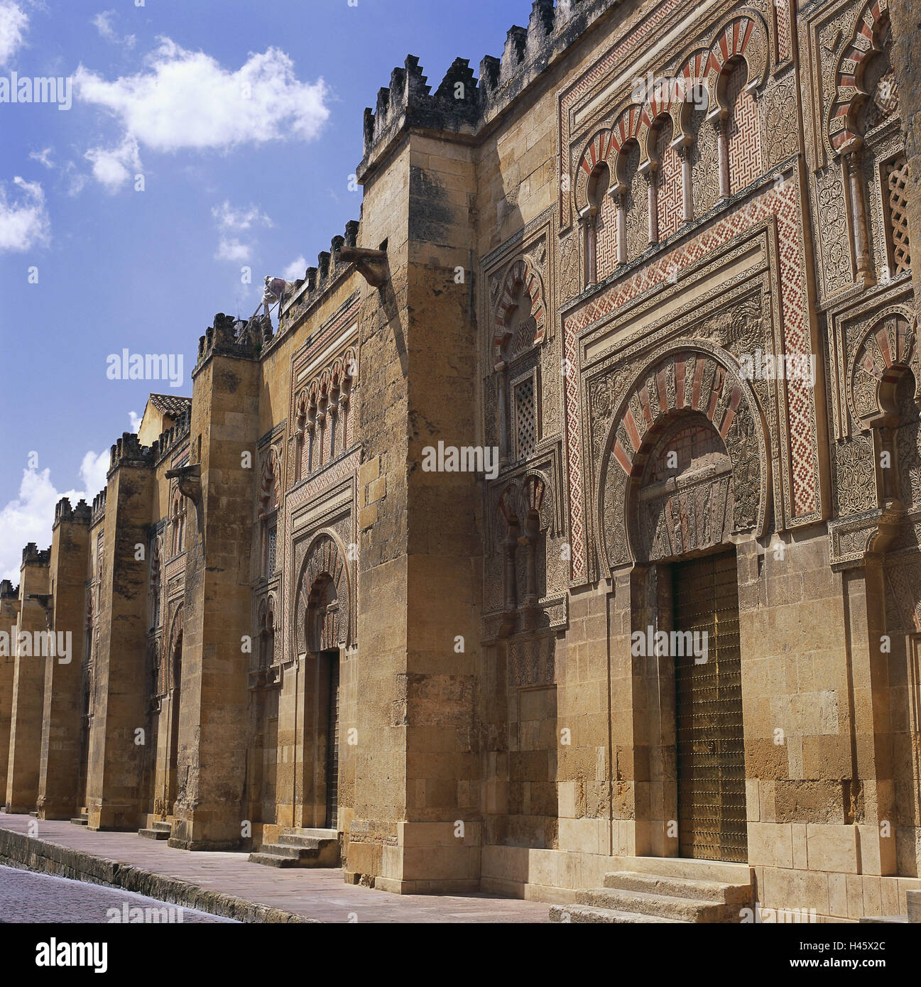 Spain, Andalusia, Cordoba, Mezquita mosque, cathedral, facade, detail ...