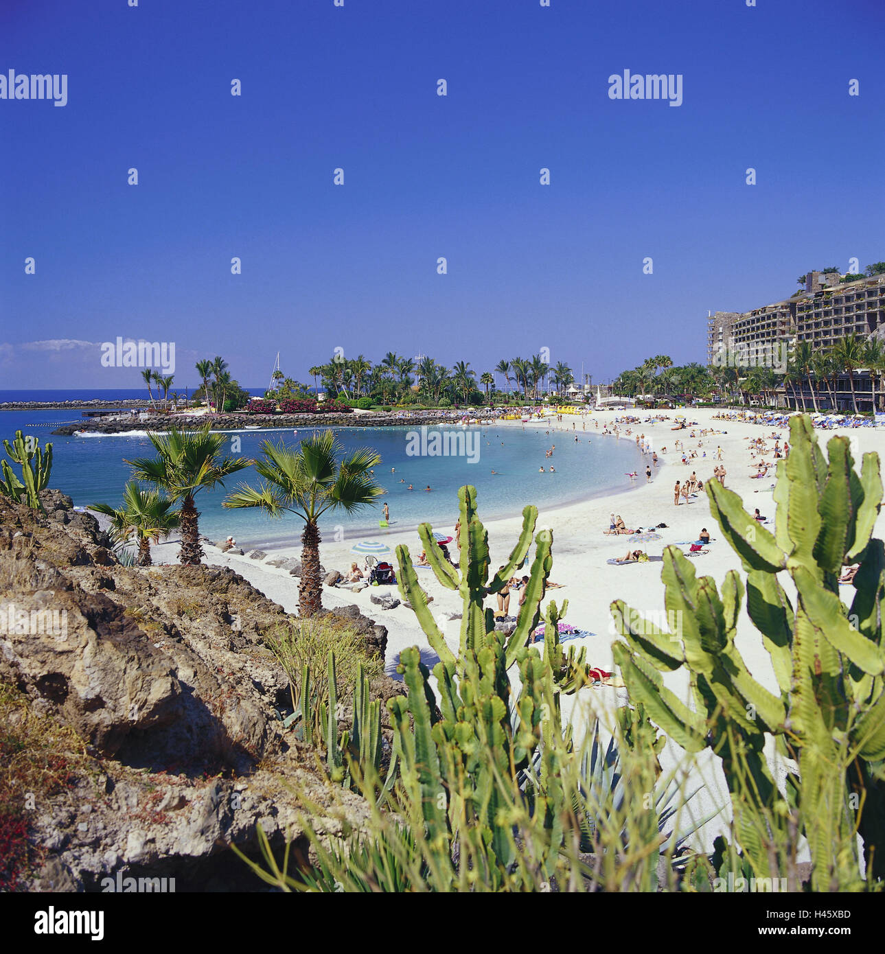 Spain, the Canaries, island grain Canaria, Arguineguin, hotel "club ...