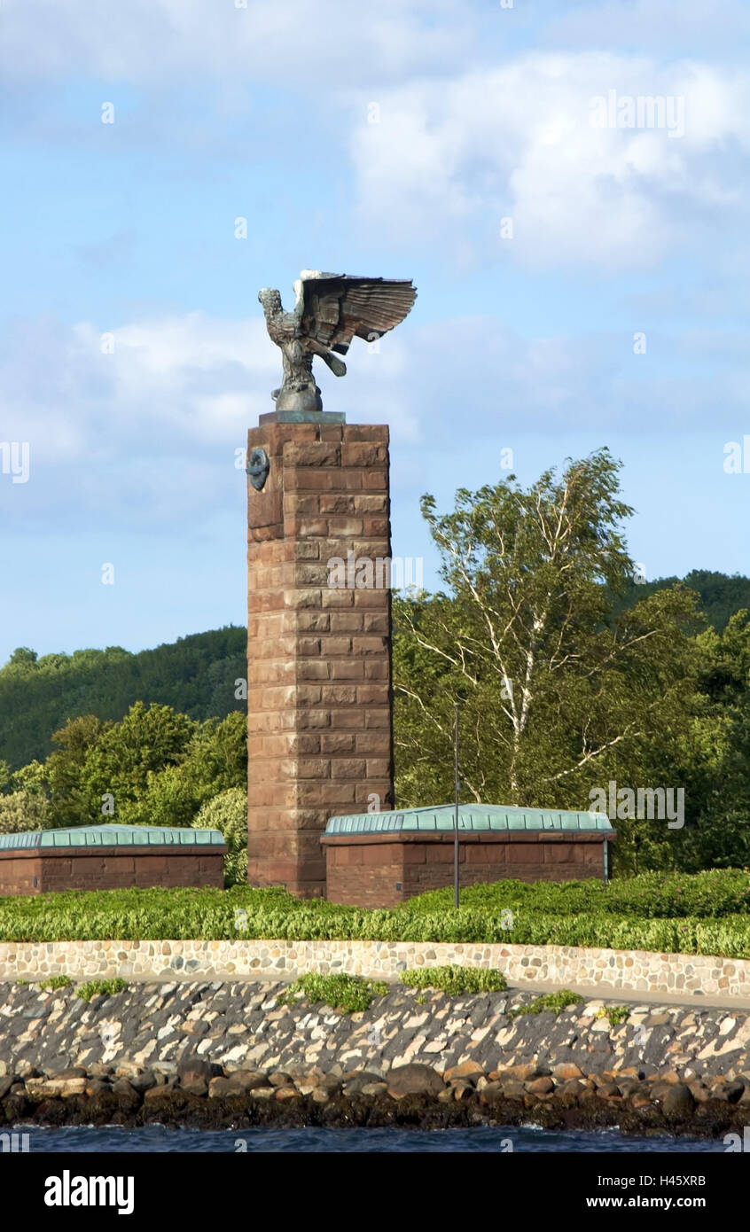 Germany, Schleswig - Holstein, Kiel Förde, Heikendorf, submarine ...