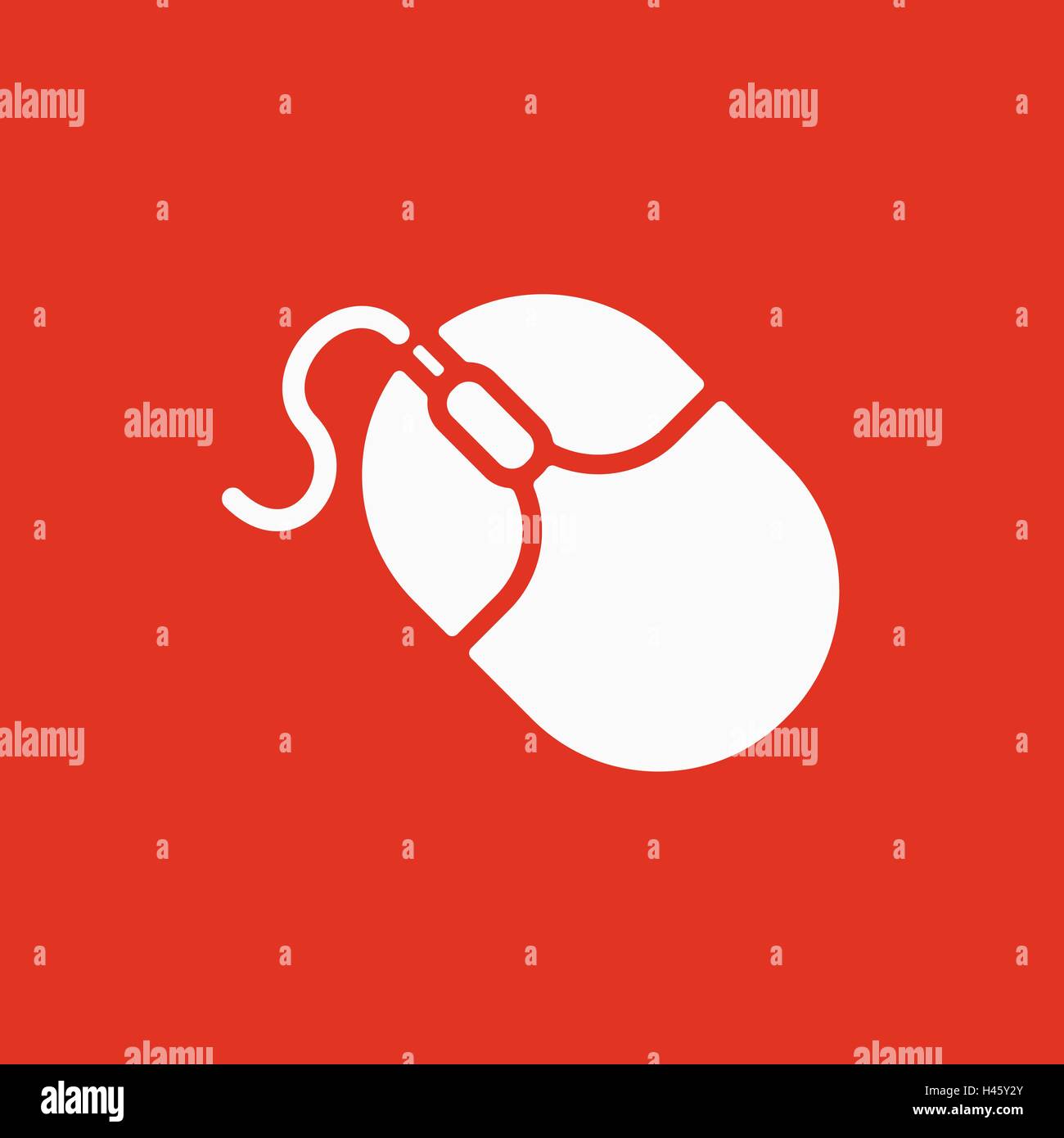 The mouse icon. Mouse symbol. Flat Stock Vector Image & Art - Alamy