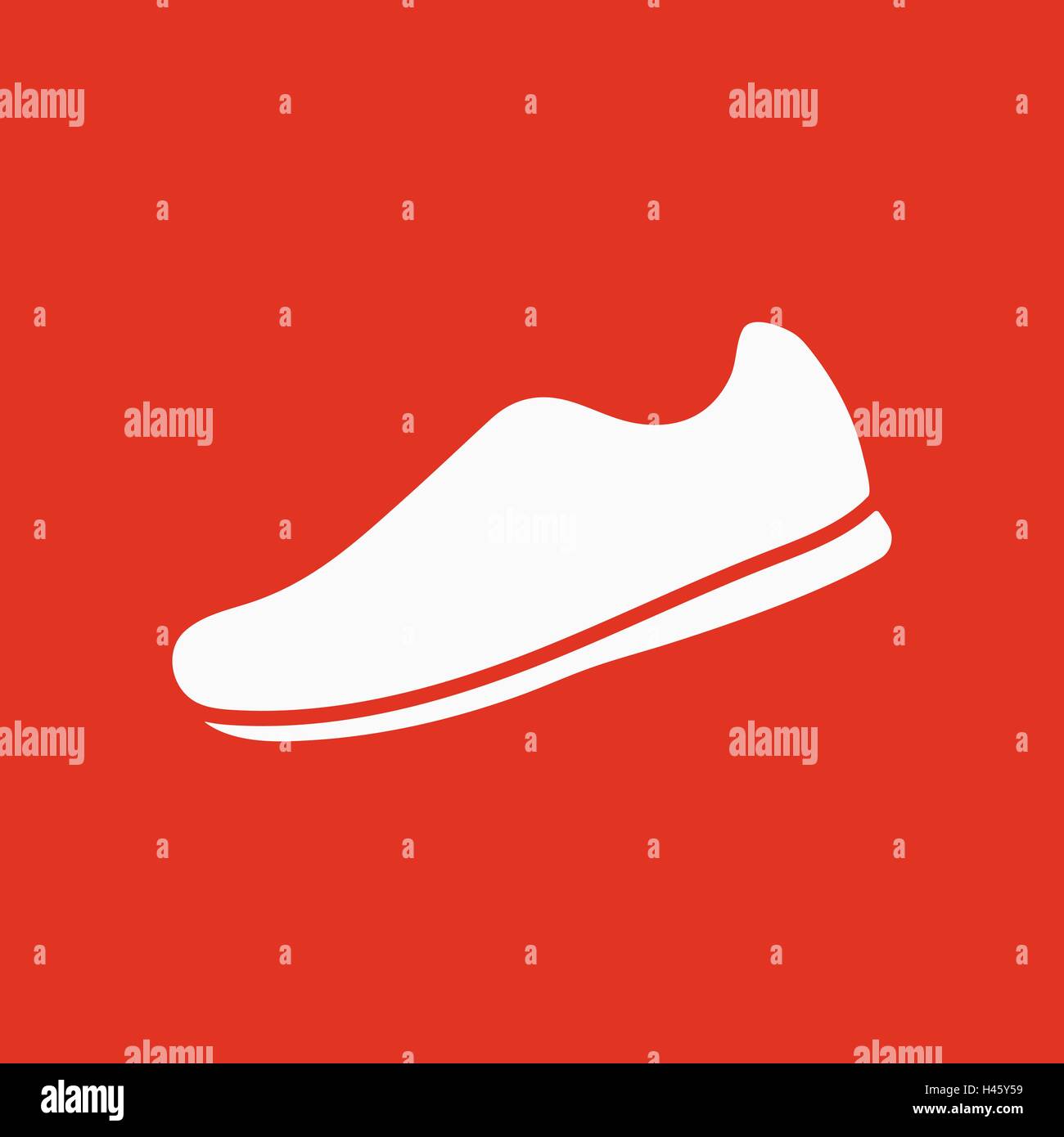 The sneaker icon. Shoes symbol. Flat Stock Vector Image & Art - Alamy