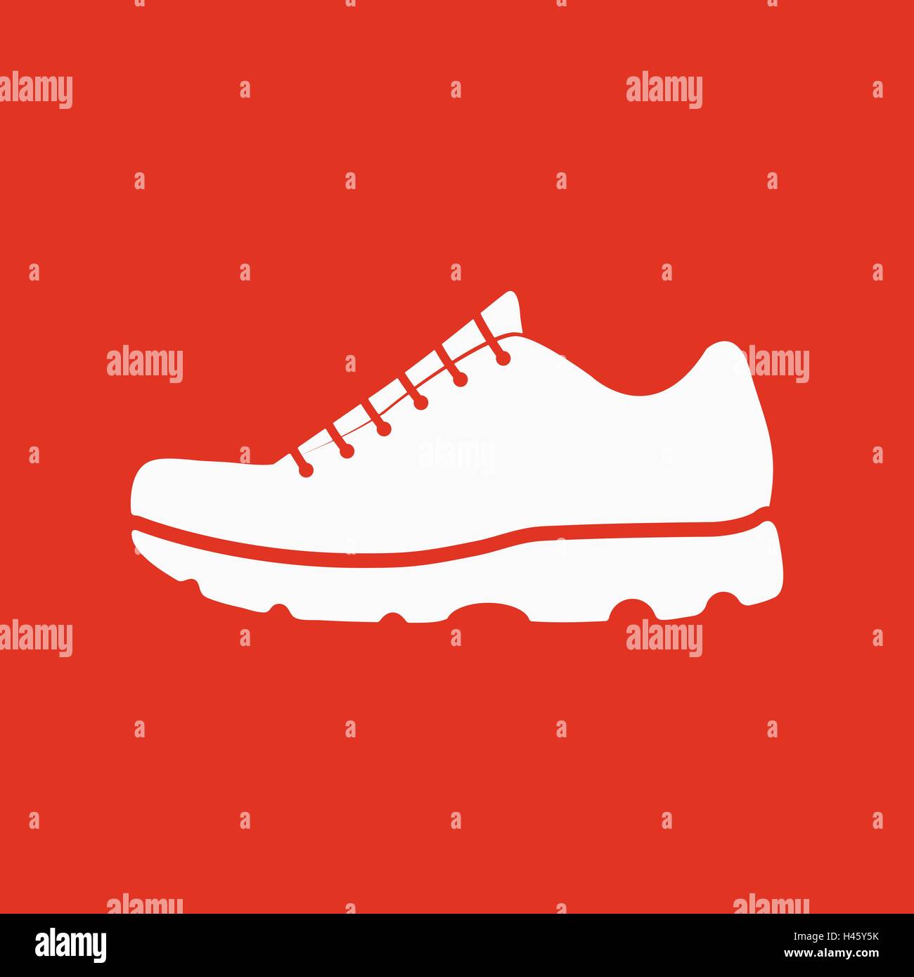 The sneaker icon. Shoes symbol. Flat Stock Vector Image & Art - Alamy